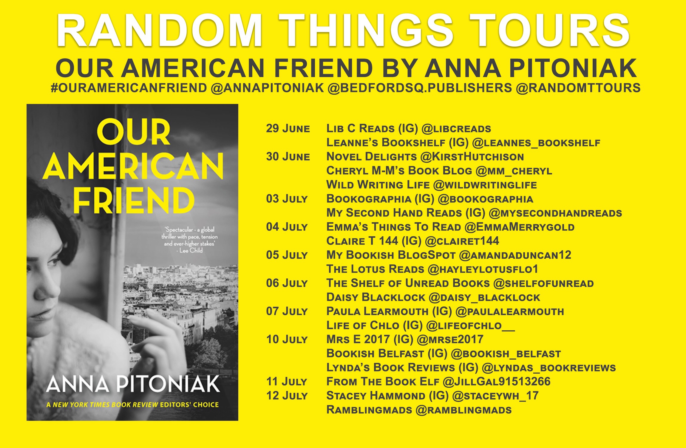 Our American Friend by Anna Pitoniak – The Lotus Readers