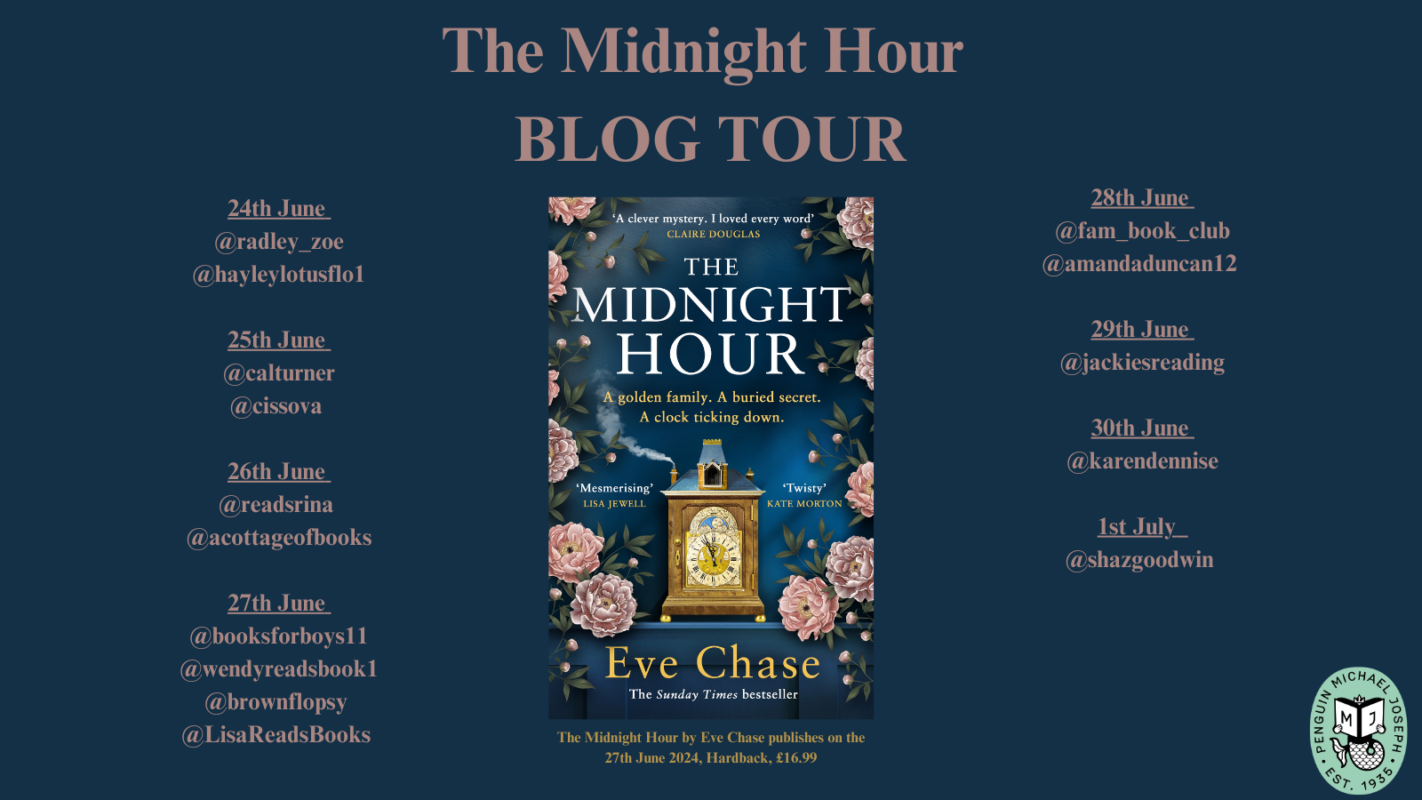 The Midnight Hour by Eve Chase. – The Lotus Readers