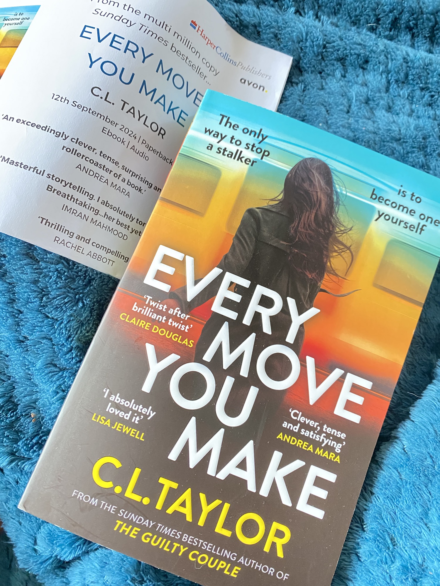 Every Move You Make by C.L. Taylor – The Lotus Readers